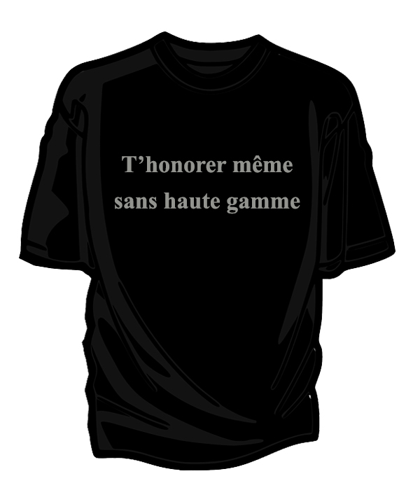 T'honorer même sans haut de gamme :: poèmes & pensées chrétiens